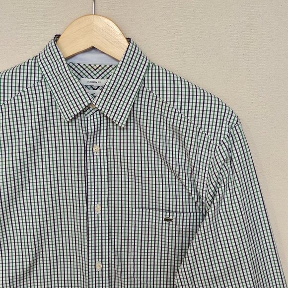 Lacoste | Shirts | Lacoste Button Down S38 | Poshmark